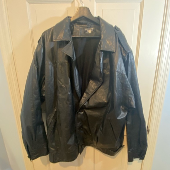 Second Skin Overalls | Jackets & Coats | Second Skin Xl Leather Jacket ...